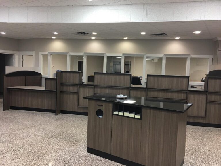 Bank Teller Stations - Customized Modular Work Spaces | MFG